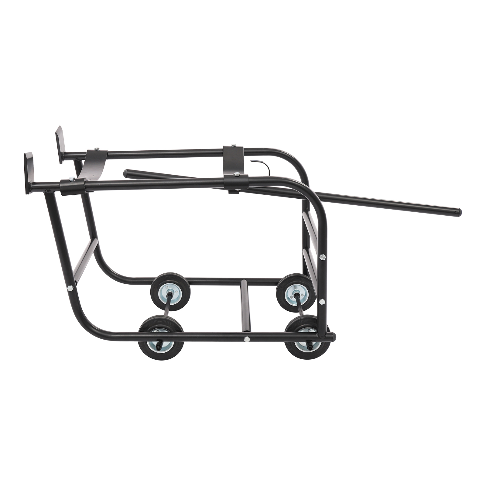 55Gal Movable Drum Cradle with 4 Wheels, Heavy Duty Steel Drum Stand ...